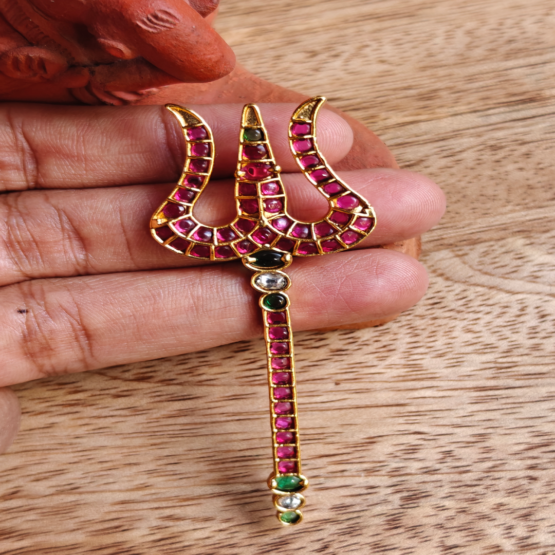 Shoolam pendant - Harshianbu Jewellery