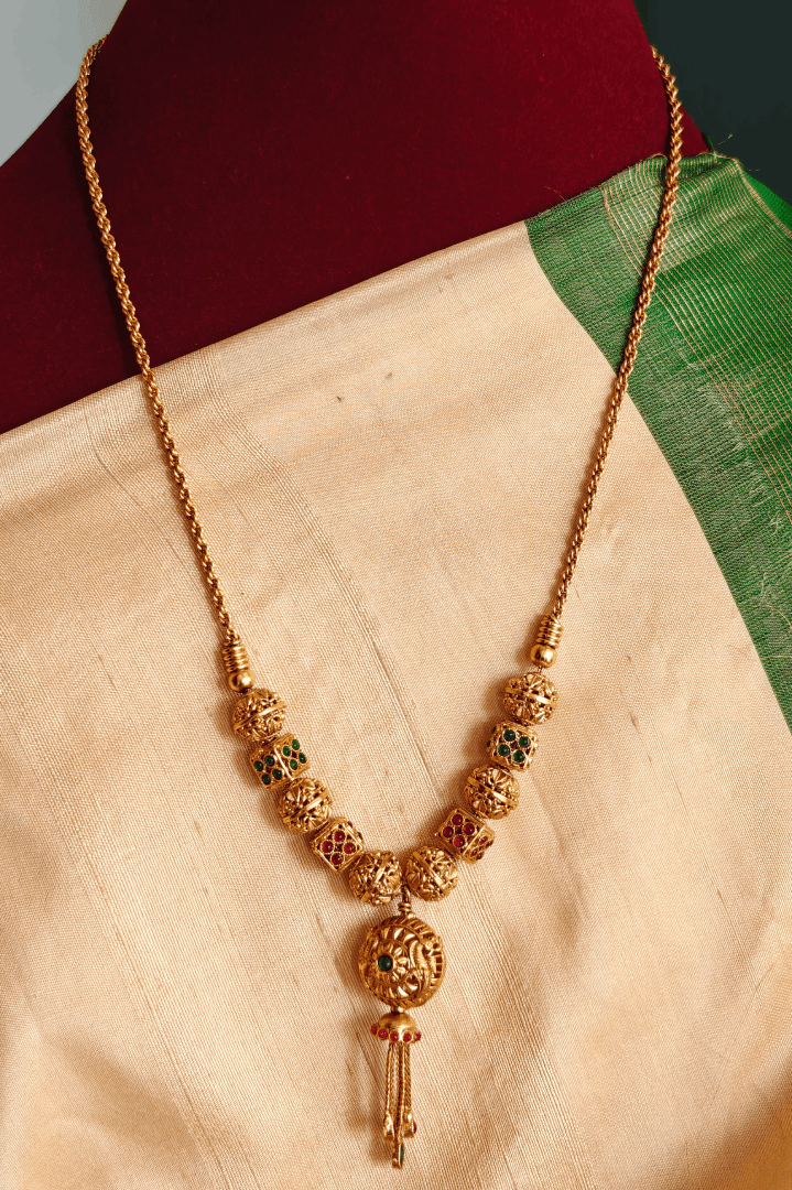 Traditonal mala chain - Harshianbu Jewellery